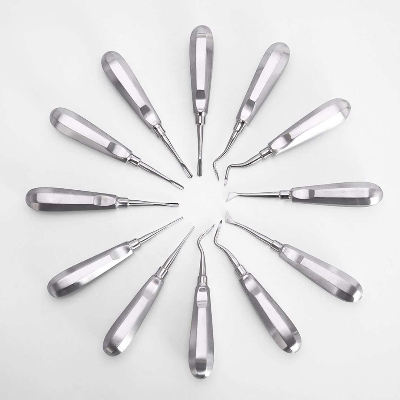 Dental Elevator Minimally Invasive Dental Tools 12pcs/pack - CureMed ...